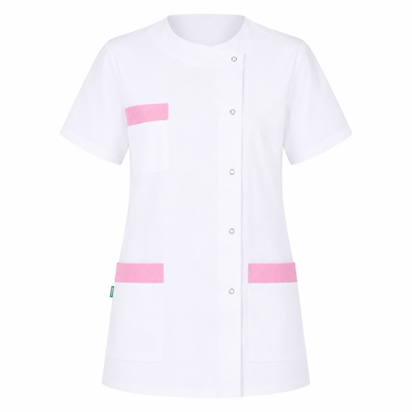 Blouse Médicale Femme Rose Julia Personnalisable | Broderie Logo ...